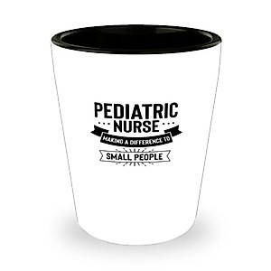 Shot Glass Party Funny Pediatric Nurse Making A Difference To Small People