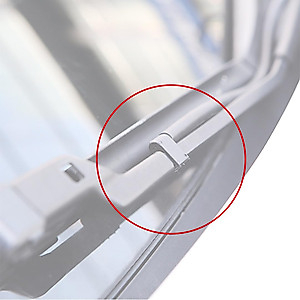 47191 Premium Adjustable Wiper Washer Nozzle Kit Fit for Dodge/Freightliner/Mercedes/Winnebago Sprinter Van Front Windshield Washer Jet | Direct Replacement | Easy to Install | 2 Pack, Ref 68017440AA