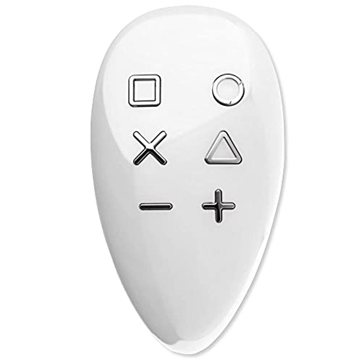 FIBARO KeyFob Remote, Z-Wave Plus Scene Controller, FGKF-601, White