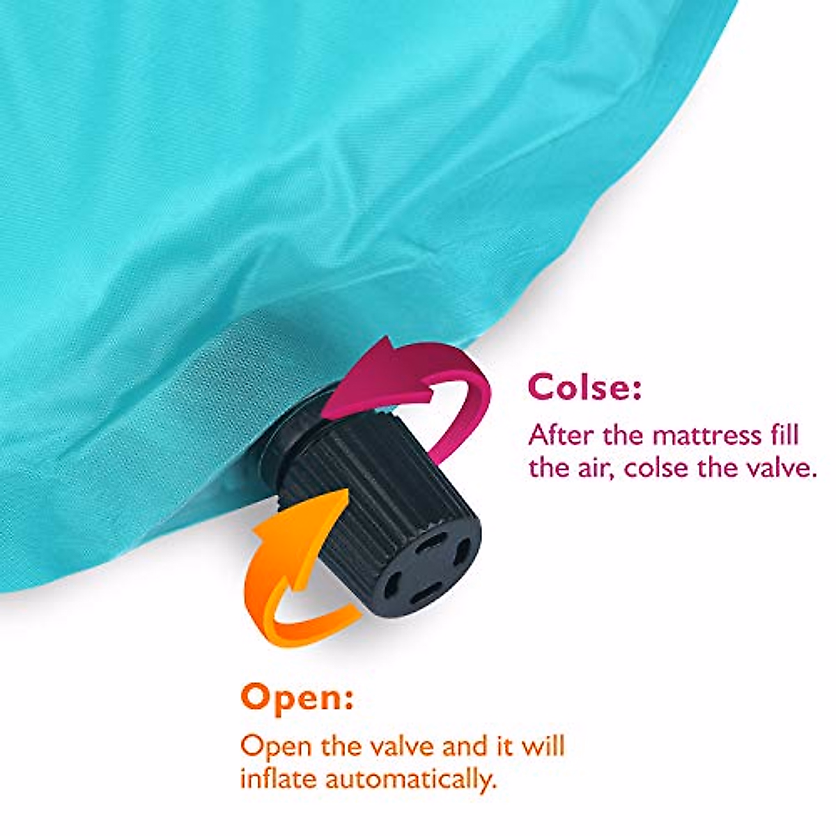 Hoybell Playard Mattress, Compatible with Regalo My Play Play Yard, Self Inflatable Comfortable with Carry Case - Blue