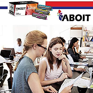 ABOIT Compatible Toner Cartridge Replacement for Brother TN227 TN-227 TN227BK TN223 Compatible for Brother MFC-L3770CDW MFC-L3750CDW HL-L3230CDW HL-L3290CDW HL-L3210CW MFC-L3710CW Toner (3 Pack)