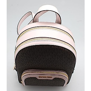 Michael Kors Jaycee Medium Logo Backpack (Powder Blush) 35S2G8TB2B-424