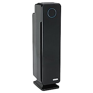 Germ Guardian Air Purifier for Home, Large Rooms, H13 HEPA Filter, Removes Dust, Allergens, Smoke, Pollen, Odors, Mold, UV-C Light Helps Kill Germs, 28 Inch, Black, AC5350B