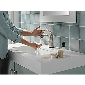 Delta Faucet Lahara Bronze Bathroom Faucet, Single Hole Bathroom Faucet, Single Handle, Diamond Seal Technology, Drain Assembly, Venetian Bronze 538T-RB-DST