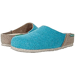 Mephisto Polli Turquoise Sweety Turquoise Taupe/Warm Grey EU 38 (US Women's 8) B (M)