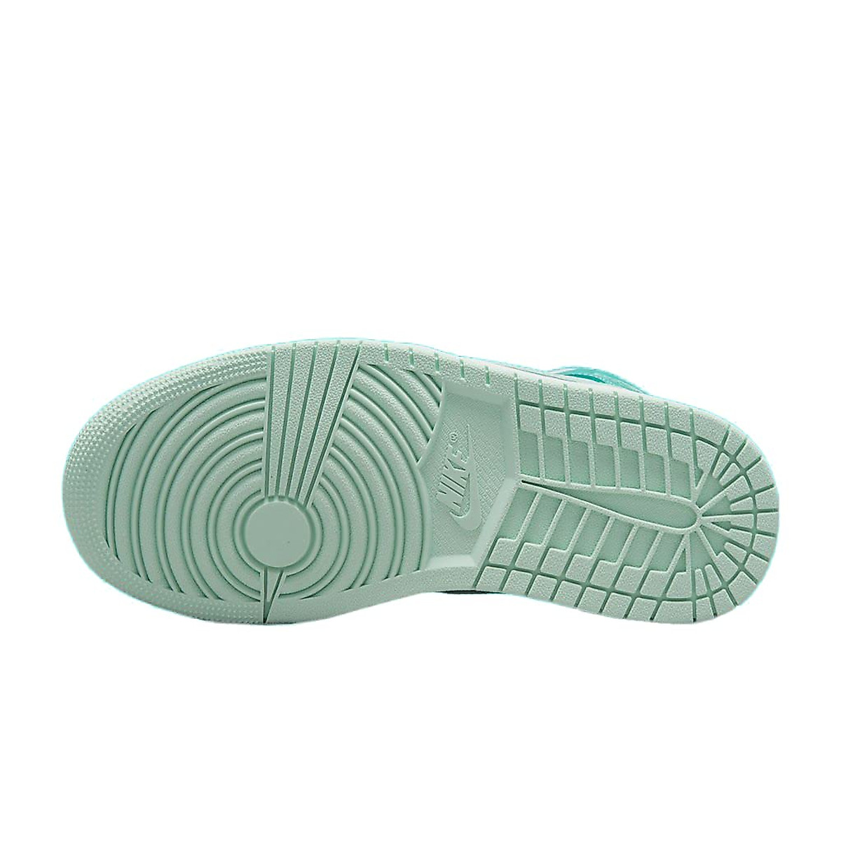 Jordan Womens WMNS Air Jordan 1 Mid DV2229 300 Washed Teal - Size 11W