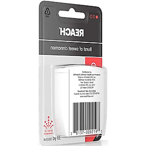 REACH Cleanburst Waxed Floss Cinnamon 55 Yards (Pack of 3)