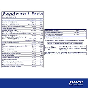 Pure Encapsulations Nutrient 950 | Multivitamin Mineral Supplement to Support Physiological Functions and a Healthy Lifestyle* | 180 Capsules