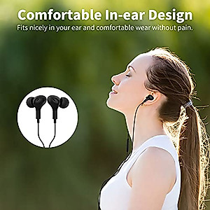 COOYA USB C Headphones with Microphone for Samsung Galaxy S23 S22 Ultra S21 S20 A53 Note 20 Flip 3 DAC Type C Wired Earbuds Magnetic Noise Canceling in-Ear Headset for iPad Pro Pixel 7 6 Oneplus 9 10