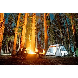 CORE 6 Person Instant Cabin Tent | Large Multi Room Tent for Family with Full Rainfly for Weather Protection and Storage for Camping Accessories | Portable Tent for Car Camping with Carry Bag