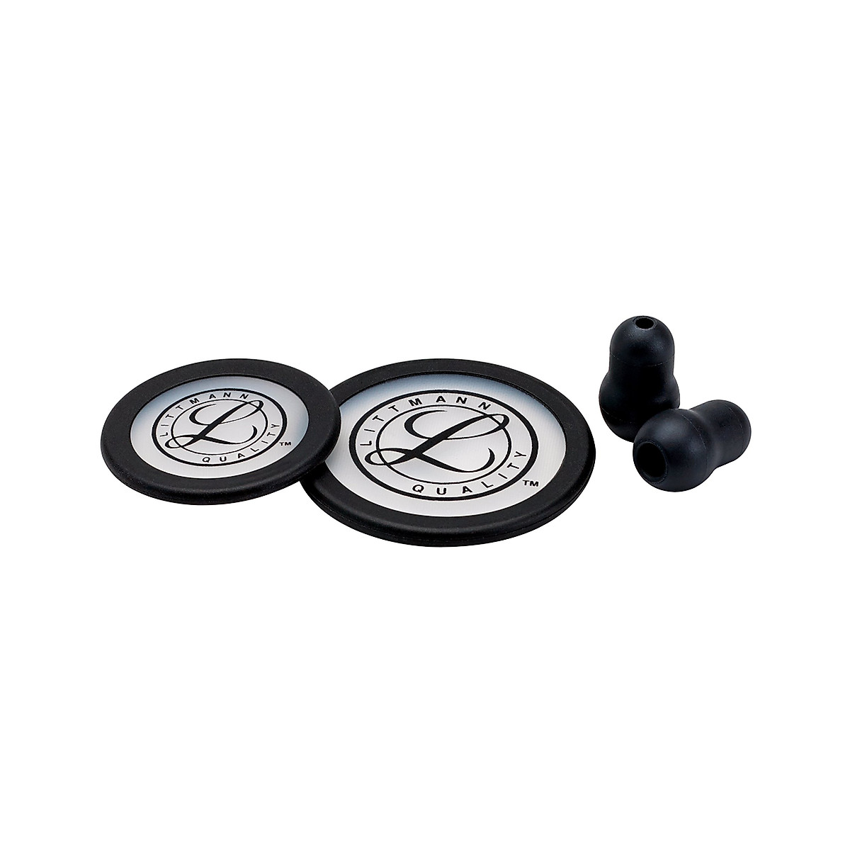 3M™ Littmann® Stethoscope Spare Parts Kit Classic III™, Cardiology IV™ and CORE, 40016, Black