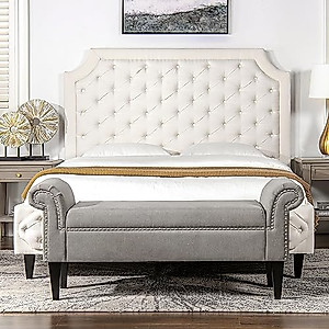 Jennifer Taylor Home Kathy Roll Arm Entryway Accent Bench