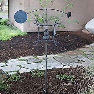 Aura Life Zen Garden Spinner Kinetic Wind Sculpture | Balanced Arch ...