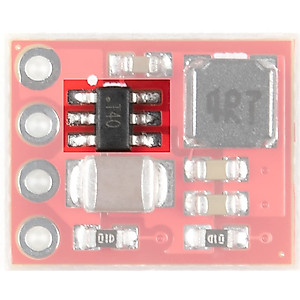 SparkFun BabyBuck Regulator Breakout-3.3V (AP63203)- Regulate power- 2A synchronous buck converter- wide input 3.8V-32V- high-efficiency step-down DC/DC conversion- low profile 0.4in x 0.5in footprint