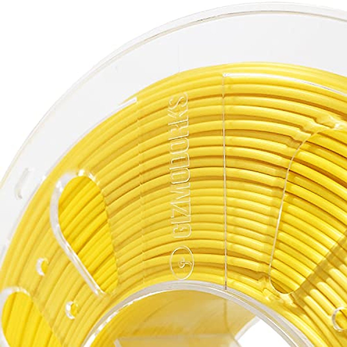 Gizmo Dorks Silk PLA 3D Printer Filament 3mm (2.85mm) 1kg, High Gloss Yellow Gold