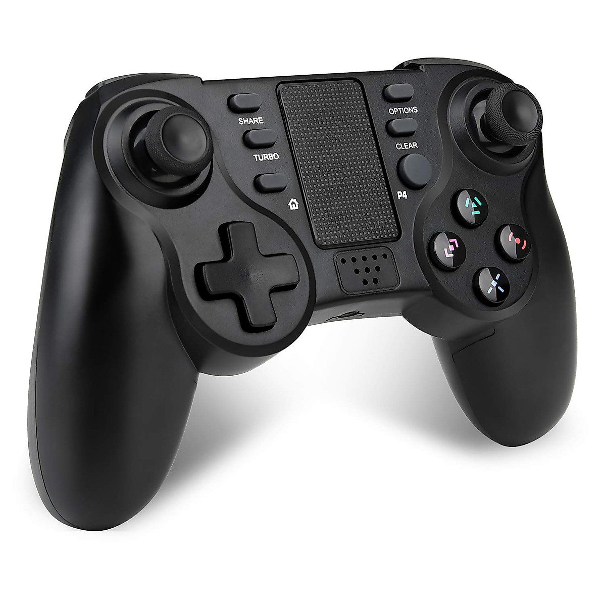 TechKen Wireless Controller Compatible with PS4/Slim/Pro with Dual Vibration | 6-Axis Motion Sensor | Audio Function