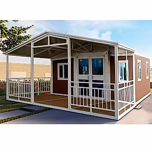 Expandable Tiny Pack Prefabricated Casas Modulares Contenedores Module House 20ft 40ft Luxury Villa
