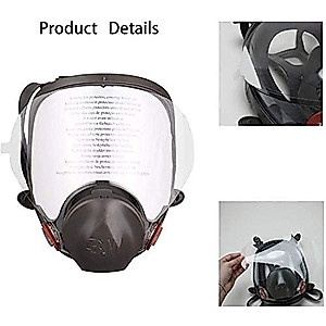 AiliveSun 30 Pack Peel Off Lens Cover for 3M 6885, 6000, 6700, 6800, 6900 Face Shield Cover