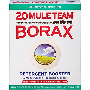 20 Mule Team Borax Laundry Booster, 65 Ounce (Pack of 4)