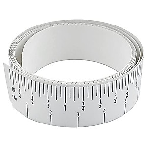 Propel Paddle Gear Fish Measuring Tape | Water Resistant | Adhesive Backing | 48 Inch Long | Fish Measure Accessory