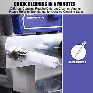 Gyfent 450 Airless Paint Sprayer, 0.47GPM Paint Sprayer for Home Interior 3300psi High Efficiency Airless Sprayer with Low Overspray 900W Electric Paint Sprayer for House Painting Townhouse