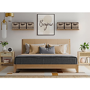 Sorbus Foldable Storage Bins - 11 Inch Sturdy Collapsible Fabric Storage Cubes with Handle - 4 Baskets for Organizing Clothes & Toys - Organization & Storage Baskets for Shelves, Pantry, Closet, Cubby