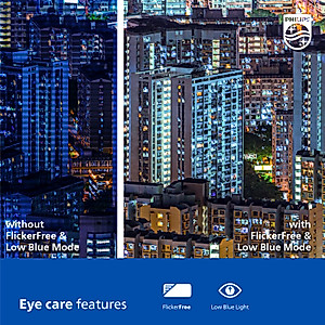 PHILIPS 322E1C 32" Super-Curved Frameless Monitor, Full HD VA, 104% sRGB, Adaptive-Sync 75Hz, VESA, 4Yr Advance Replacement Warranty, Black/Silver