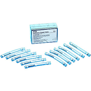 MSA 458480 Ventilation Smoke Tubes, Quantity: 12 Plastic Smoke-Producing Tubes with Break-Off Tips, Determine Air Flow Patterns and Velocities with Controlled Visible Smoke