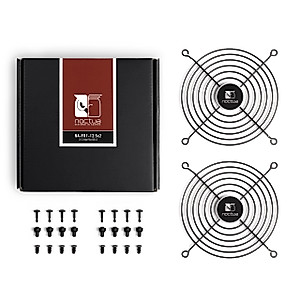 Noctua NA-FG1-12 Sx2, Fan Grills for 120mm Fans (Set of 2, Black)