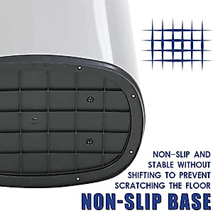 13 Gallon Stainless Steel Kitchen Trash Can with lid, Automatic Motion Sensor Garbage Trash Bin w/Toch-Free & Anti-Fingerprint Mute, for Home Office Bedroom, Powered by 4C Batteries (not Included)