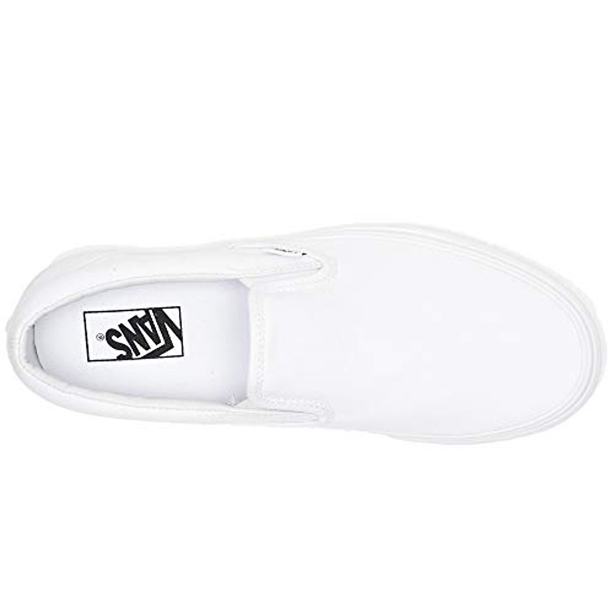 Vans Unisex Adults’ Classic Slip On Trainers True White