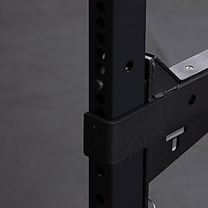 Titan Fitness T-3 Series Spotter Arms, 800 LB Black Safety Catches, Fits 2-in x 3-in 11-GA Steel Tubes