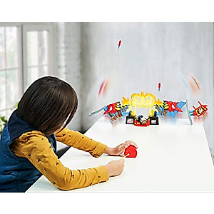 Boom City Racers - Fireworks Factory - 3 in 1 Transforming Playset - Rip, Race, Explode | Includes Exclusive Collectible Car - Thrilling Fun, Engaging Play