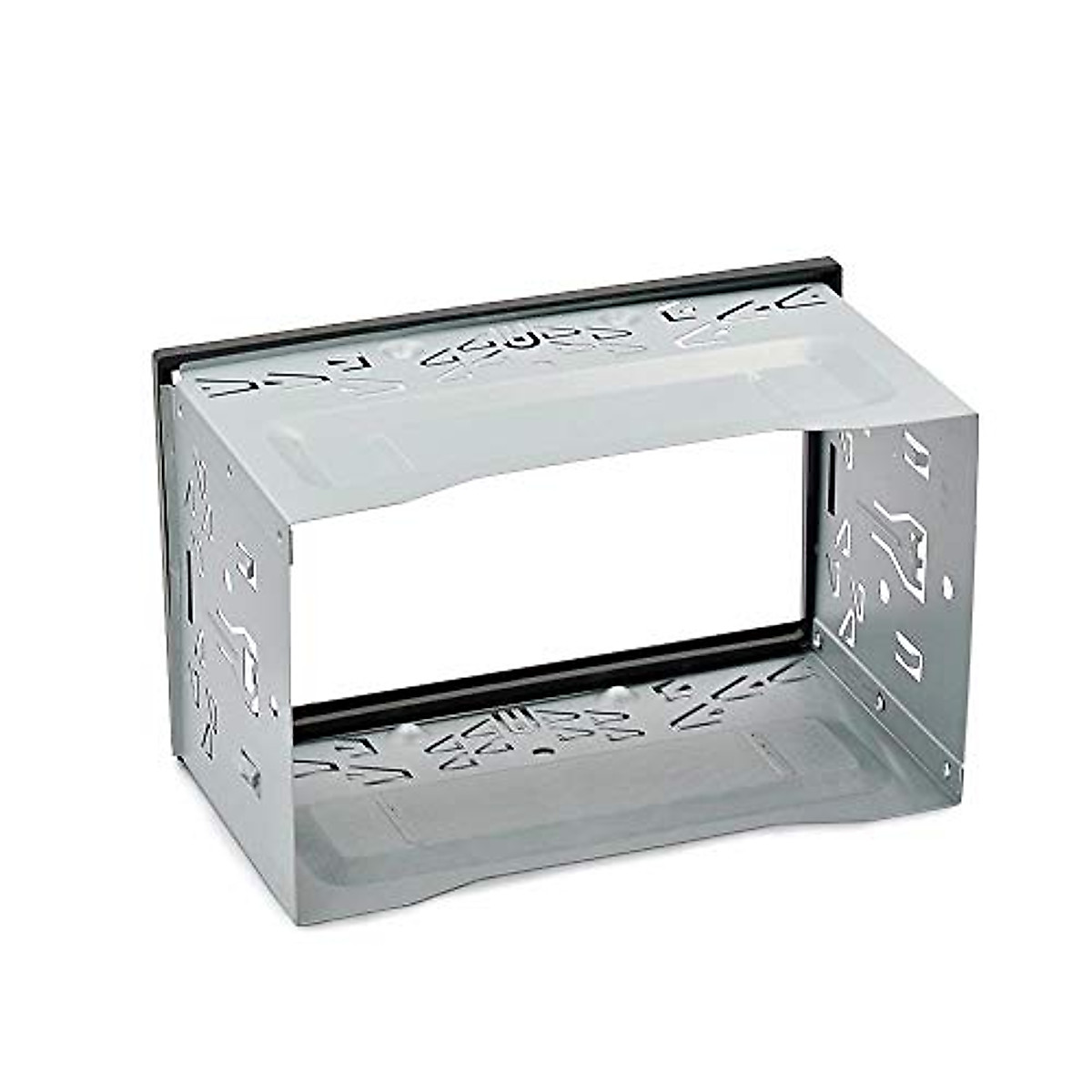 Universal Double DIN Installation Slot Metal Car Stereo Radio Mounting Frame 2DIN Universal Car Radio Adapter in-Dash Mounting Frame Complete Fitting Kit