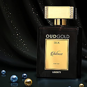 Liberty Luxury Oud Parfum for Men and Women, OudGold Intense New Edition (100ml/3.4Oz) Oud Perfume Spray Designed in France, Woody Notes, Long Lasting Oud Perfume