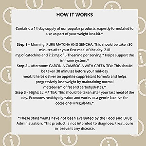 Hyleys 14 Day Weight Loss Tea - 42 Tea Bags (1 Pack), Detox Tea for Cleanse (100% Natural, Sugar Free, Gluten Free and Non-GMO)