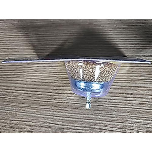 Gunpla 3" Wire Cup Brush with 1/4" Hex Shank Hardened Brass Steel Crimp Wheel Heavy Duty Wires Brushes for Metal, Removal of Rust Corrosion Paint