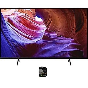 Sony KD75X85K 75 inch X85K 4K HDR LED TV with Smart Google TV 2022 Model (Renewed) Bundle with 2 YR CPS Enhanced Protection Pack