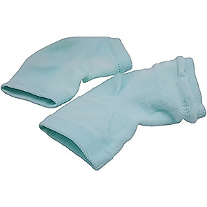 Moisturizing Socks for Cracked Heel Repair - Dry Heels Treatment for Rough Feet, Toeless Aloe Lotion Moisturizer Silicone Gel Lined Moisture Spa Heel Socks Pedicure Foot Care for Women Men Fits Most