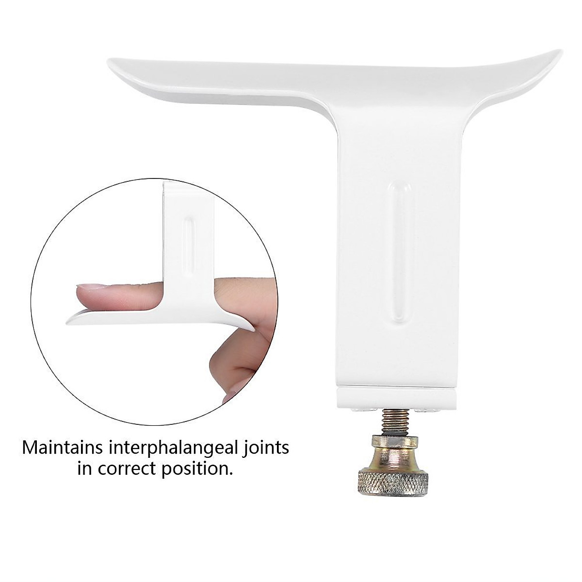 Finger Splint, Adjustable Fingertip for Pain Relief, Thumb Support for Arthritis or Soft Tissue Injuries
