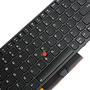 GinTai US Keyboard with Backlight for Lenovo IBM ThinkPad E580 L580 E590 E595 L590 T590 E585 P52 P53 P72 P73 P53s 01YP680 01YP680 01YP760 01YP600 SN5372BL SN20P34095
