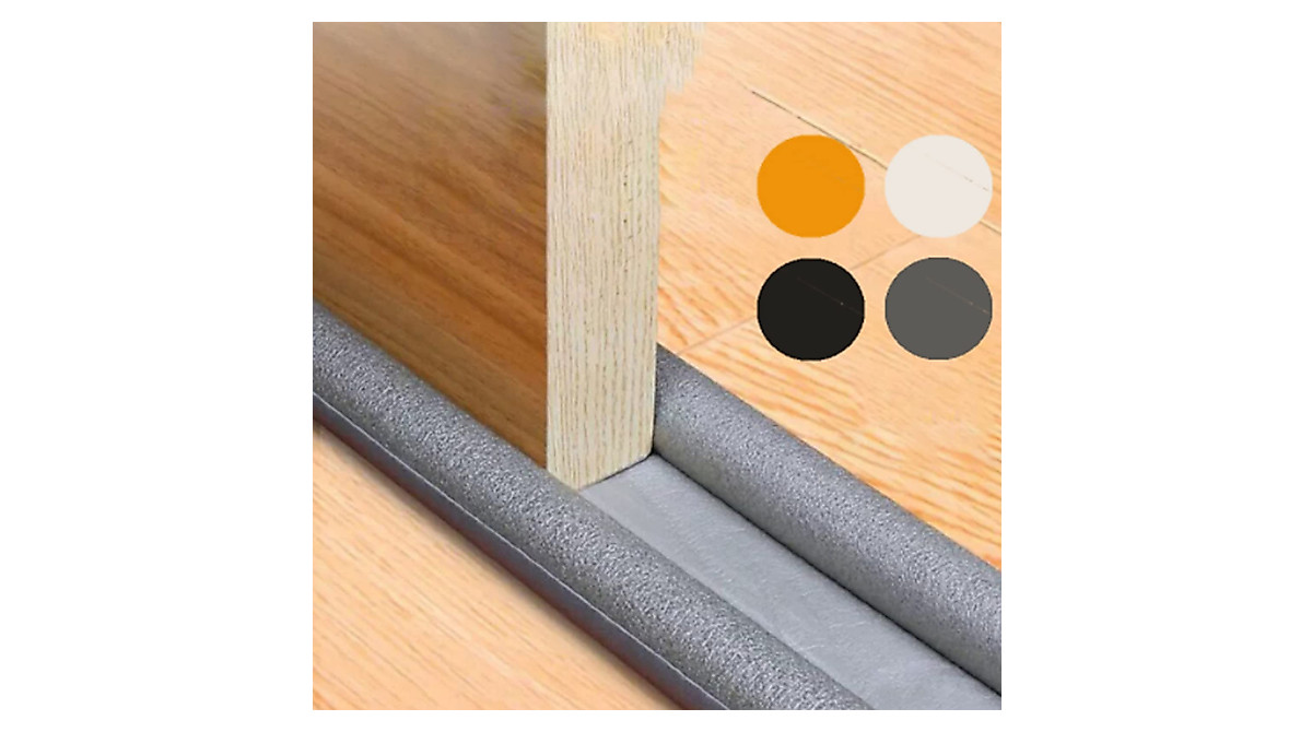 Adjustable Door Draft Stopper - Block Noise & Wind