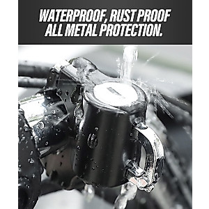 ESEWALAS Motorcycle Helmet Lock Anti-Theft,Universal Helmet Lock Anti Theft Helmet Lock Cable,Tamper-Proof Helmet Security Lock with 2 Keys,Metal Helmet Locks for Motorcycles Scooter Street Bike