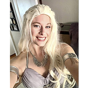 House of the Dragon- Daenerys Targaryen Costume, Game of Thrones Merchandise, Mother of Dragons, Khaleesi - Perfect Game of Thrones Merch for Women and Teens - Necklace Size: 17.5 inches x 1.5 inches