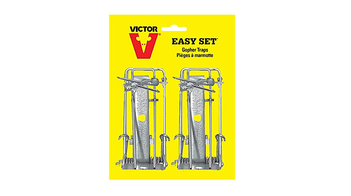 Victor Gopher Trap - Easy Set Weather-Resistant Trap