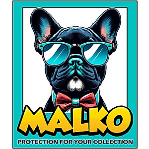 MALKO Protector Case Compatible with Funko Pop Albums Figures | 0.4 MM Thick Recyclable Plastic | 5 Pack