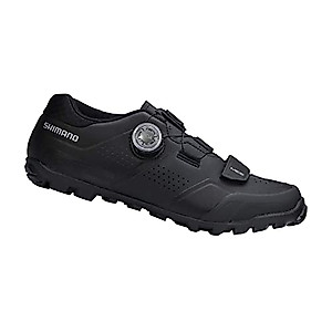 SHIMANO SH-ME502 Performance Enduro Mountain Bike Shoe, Black, 11-11.5 Men (EU 46)