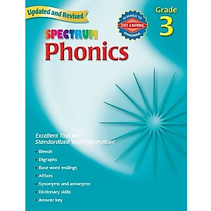 Spectrum Phonics, Grade 3