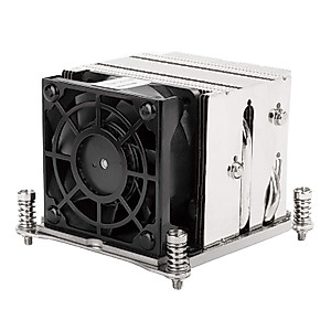 SilverStone Technology XE02-2066, CPU Cooler, 2U, Server, Workstation, Intel LGA 2011/2066 Square & Narrow sockets, SST-XE02-2066