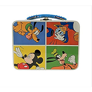 Disney 3-Pk 5.5" Tin Box Minnie Mickey Mouse & Friends Carry All